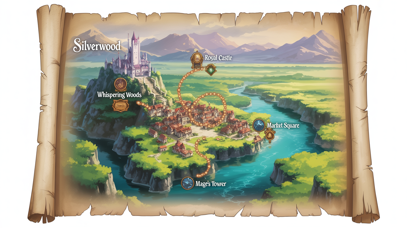 Free Ren'Py Map Screen Generator | Create Game Maps with AI